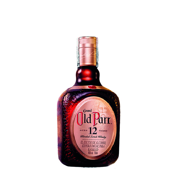 Whisky Old Parr 12 años media 500ml – Verbena Licores Medellin